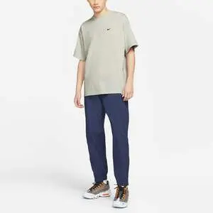 Nike X Kim Jones Crossover Air Logo Round Neck Short Sleeve T-shirt - Grey