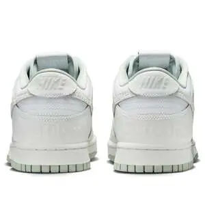 Nike Dunk Low "just Do It" Faux-reptile Textured Sneakers