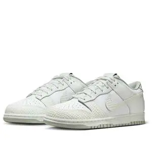 Nike Dunk Low "just Do It" Faux-reptile Textured Sneakers