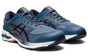 Asics Gel-kayano 26 Extra Wide Performance Running Shoe - Blue/white