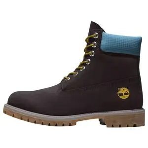 Timberland 6 Inch Premium Waterproof Lace-up Boots - Black/blue