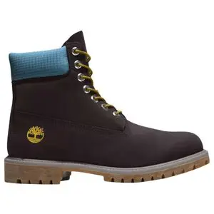 Timberland 6 Inch Premium Waterproof Lace-up Boots - Black/blue