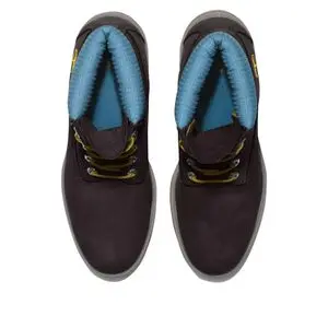 Timberland 6 Inch Premium Waterproof Lace-up Boots - Black/blue