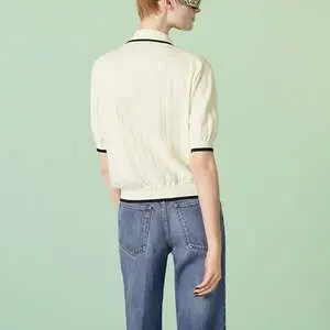 Gucci Cotton Cardigan With Interlocking G