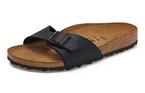 BIRKENSTOCK Madrid Birko-flor Narrow Fit Sandals - Black