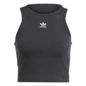 Adidas Essentials Rib Tank Top - Black