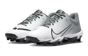 Nike Hyperdiamond 4 Keystone Gg Athletic Cleats - Cool Grey/white/volt