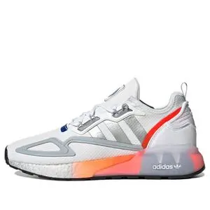 Adidas Zx 2k Boost Metallic Silver Sneakers
