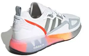 Adidas Zx 2k Boost Metallic Silver Sneakers