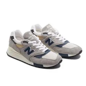 NEW BALANCE 998 "made In Usa" Sneakers - Grey/navy