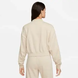 Nike Oversized Cropped Full-zip Jacket