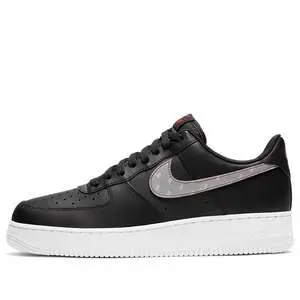 Nike 3m X Air Force 1 '07 'anthracite' High Top Sneakers - Black
