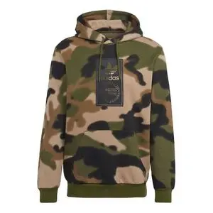 Adidas Originals Camouflage Hoodie - Green