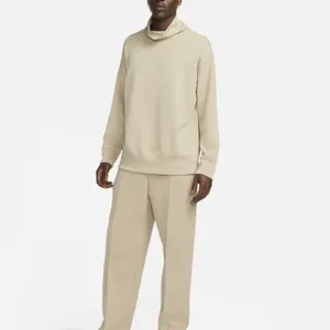 Nike Tech Fleece High Neck T-shirt - Khaki