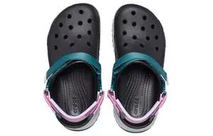 CROCS Classic Hiker Clog - Black/grey/teal