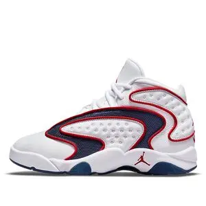 JORDAN Og High Top Sneakers - White/blue/red