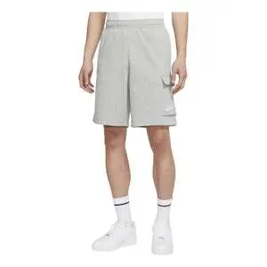 Nike Athleisure Casual Sports Breathable Shorts Gray - Grey