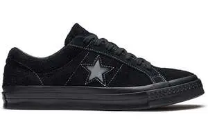 CONVERSE One Star Suede Low Top Sneakers - Black