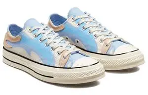 CONVERSE Chuck 70 Low Top Sneakers - Creamwhite/blue