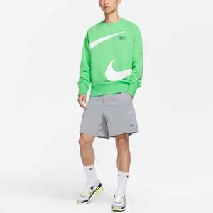 Nike Swoosh Graphic Knit Crewneck Pullover