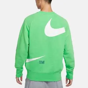 Nike Swoosh Graphic Knit Crewneck Pullover