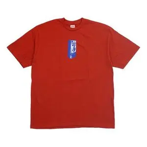 Supreme Fw18 Payphone Tee Public Phone Printing Short Sleeve - Red