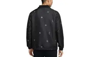 Nike Premium Pattern Printing Lapel Long Sleeve Jacket