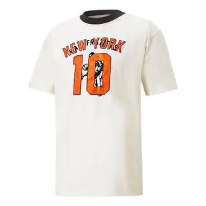 PUMA X Rhuigi Graphic Tee 'white Orange - White/orange