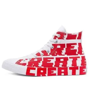 CONVERSE Chuck Taylor All Star High Top Sneakers - White/red