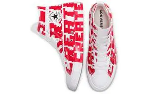 CONVERSE Chuck Taylor All Star High Top Sneakers - White/red