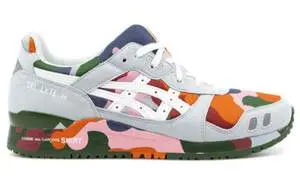 Asics X Comme Des Garçons Shirt Gel-lyte 3 "colorful Camo" Sneakers - Grey