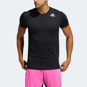 Adidas Hrdy 3s Tee Sports Running Short Sleeve - Black