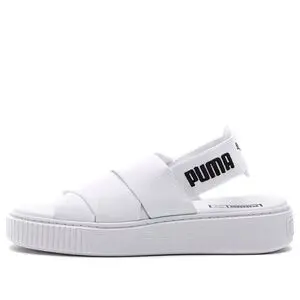 PUMA Platform Trace Sandals - White/black