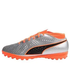 PUMA One 4 Syn Tt Soccer Cleats - Silver/orange