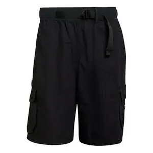 Adidas Originals Cargo Shorts With Side Pockets - Black