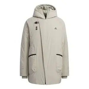 Adidas Wuji Down Jacket Series Mid-length Hooded Down Jacket - Multi-color