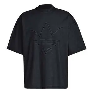 Adidas Originals Abstract Embroidered Short Sleeve - Black