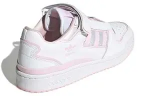 Adidas Originals Forum Low Sneakers - White/pink