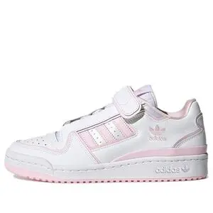 Adidas Originals Forum Low Sneakers - White/pink