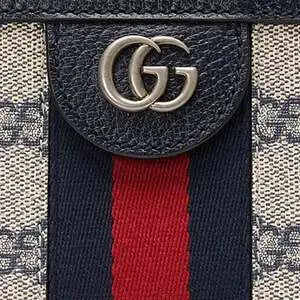 Gucci Ophidia Gg Shoulder Bag - Beige/blue