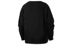PUMA Classic Casual Printed Long Sleeve Sweater - Black/gold