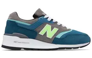 NEW BALANCE 997 "blue Green" Athletic Sneakers - Blue/grey