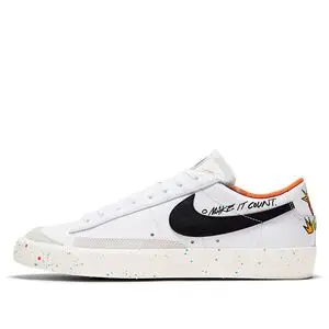 Nike Blazer Low '77 Vintage 'make It Count' Sneakers - White/black
