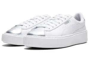 PUMA Suede Platform Sneakers - White