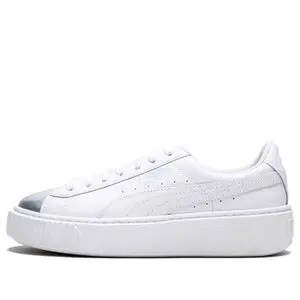 PUMA Suede Platform Sneakers - White