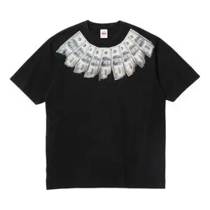 Supreme X Mm6 Maison Margiela Money S/s T-shirt - Black