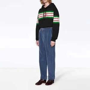 Gucci Interlocking G Print Hoodie