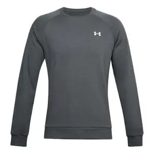 Under Armour Rival Cotton Crewneck Sweatshirt - Grey