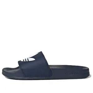 Adidas Adilette Lite Slides With Trefoil Logo - Blue