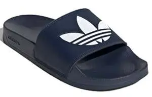 Adidas Adilette Lite Slides With Trefoil Logo - Blue